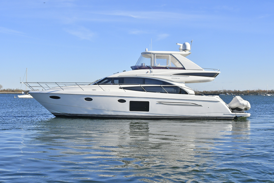 2014 Princess 60 Flybridge Yacht For Sale | Patriot | SI Yachts