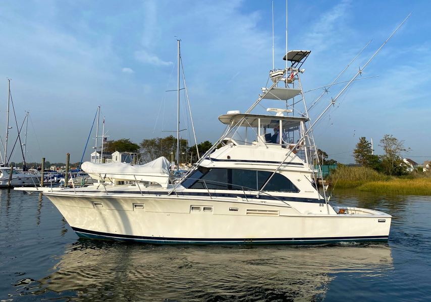 1982 Bertram 46 Convertible Yacht For Sale | Sea Wings | SI Yachts