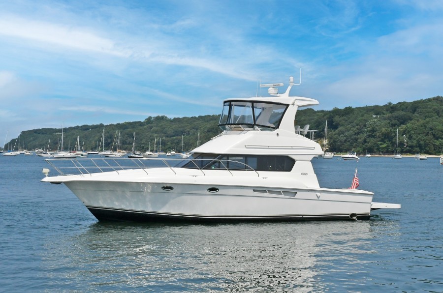 2001 Silverton 42 Convertible Yacht For Sale | KAZ | SI Yachts