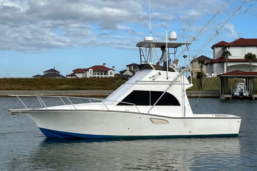 Albemarle 325 Convertible Fiberglass Boat For Sale - Waa2