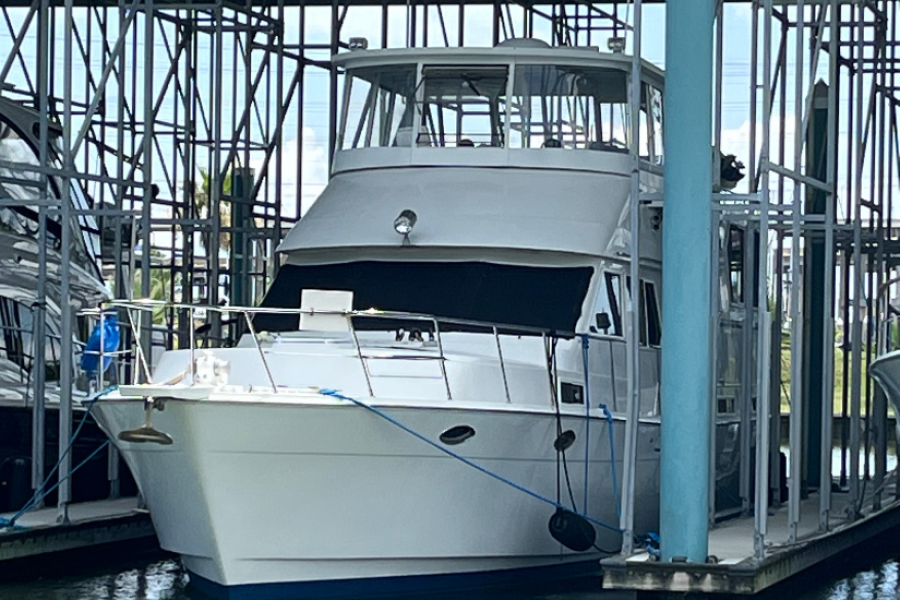 1988 Angel 56' 56 Motor Yacht, 1700 Somewhere, For Sale in Seabrook ...