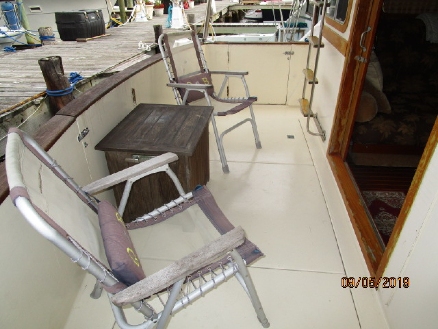 43' Pearson "43" Trawler for Sale | Motor Yachts | Queen Bea 2768234 ...