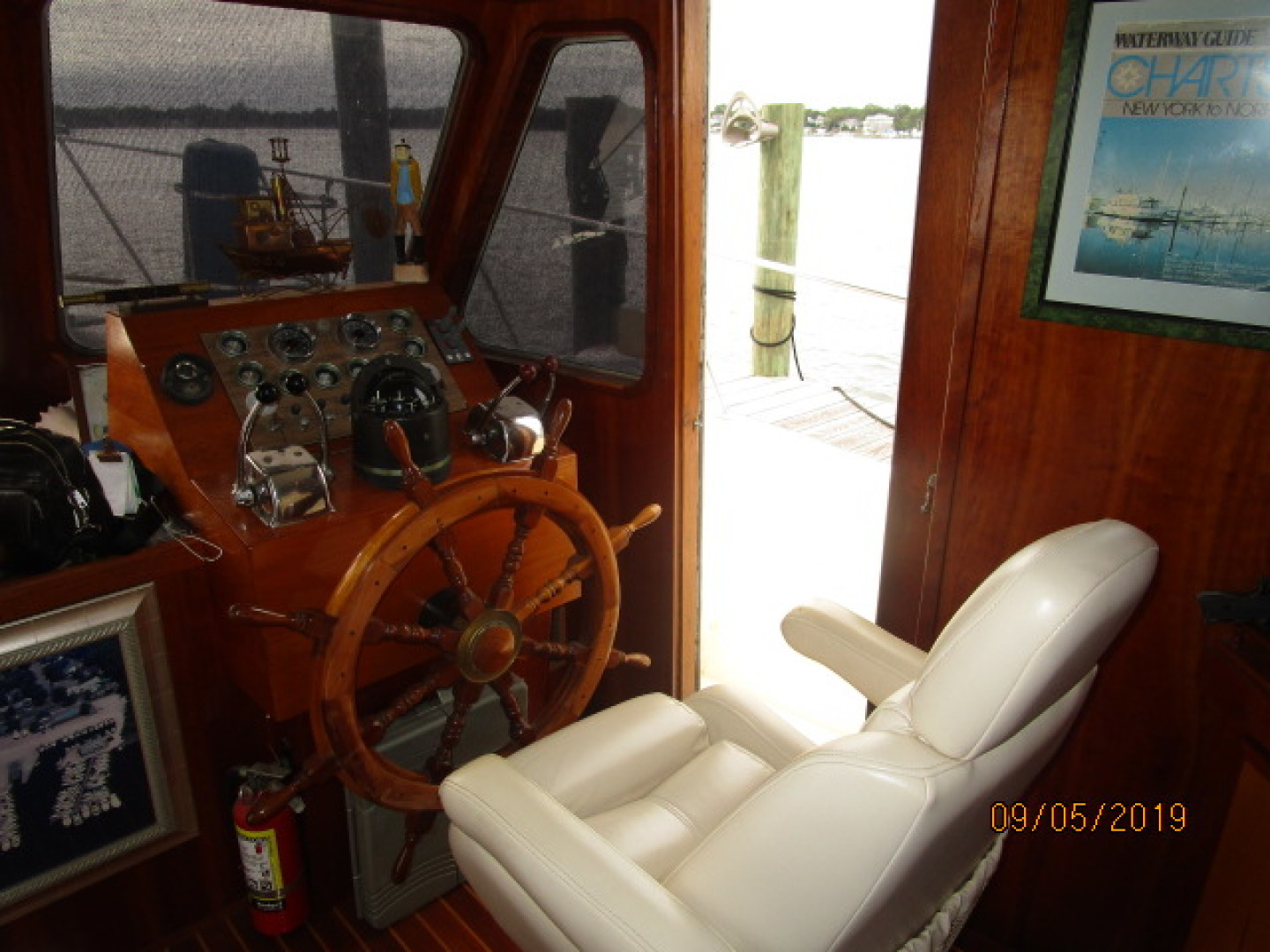 43' Pearson "43" Trawler for Sale | Motor Yachts | Queen Bea 2768234 ...