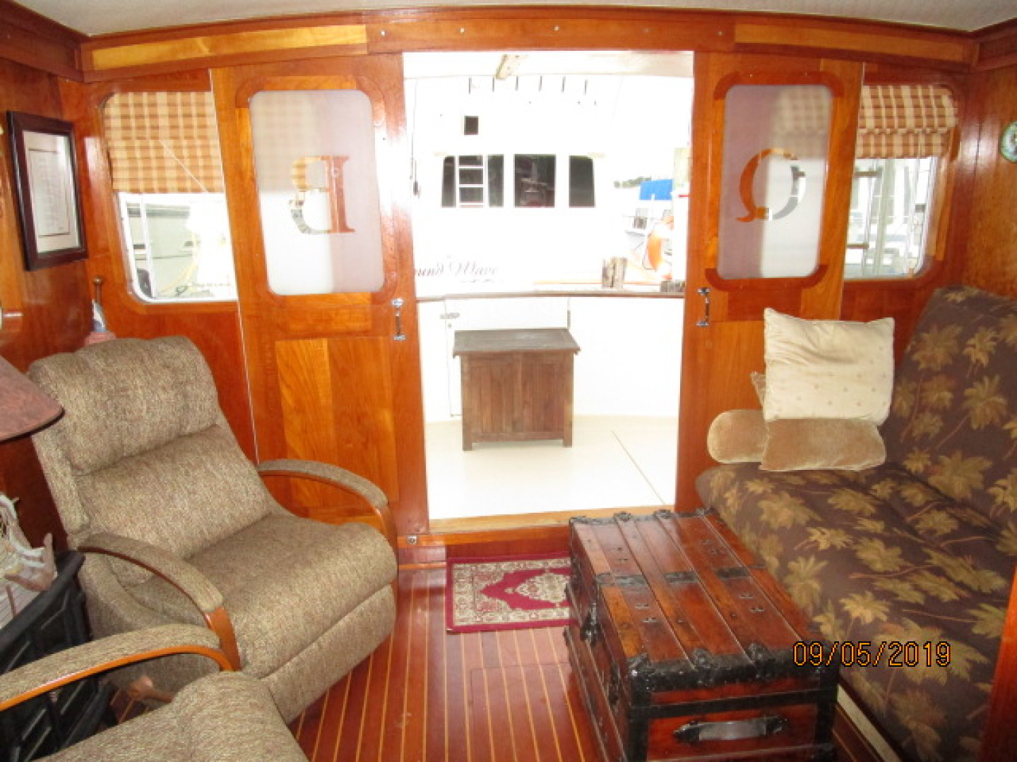 43' Pearson "43" Trawler for Sale | Motor Yachts | Queen Bea 2768234 ...