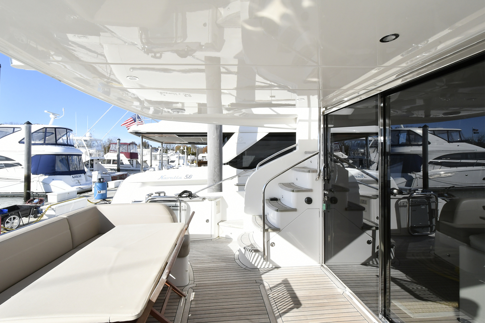 2014 Princess 60 Flybridge Yacht For Sale | Patriot | SI Yachts