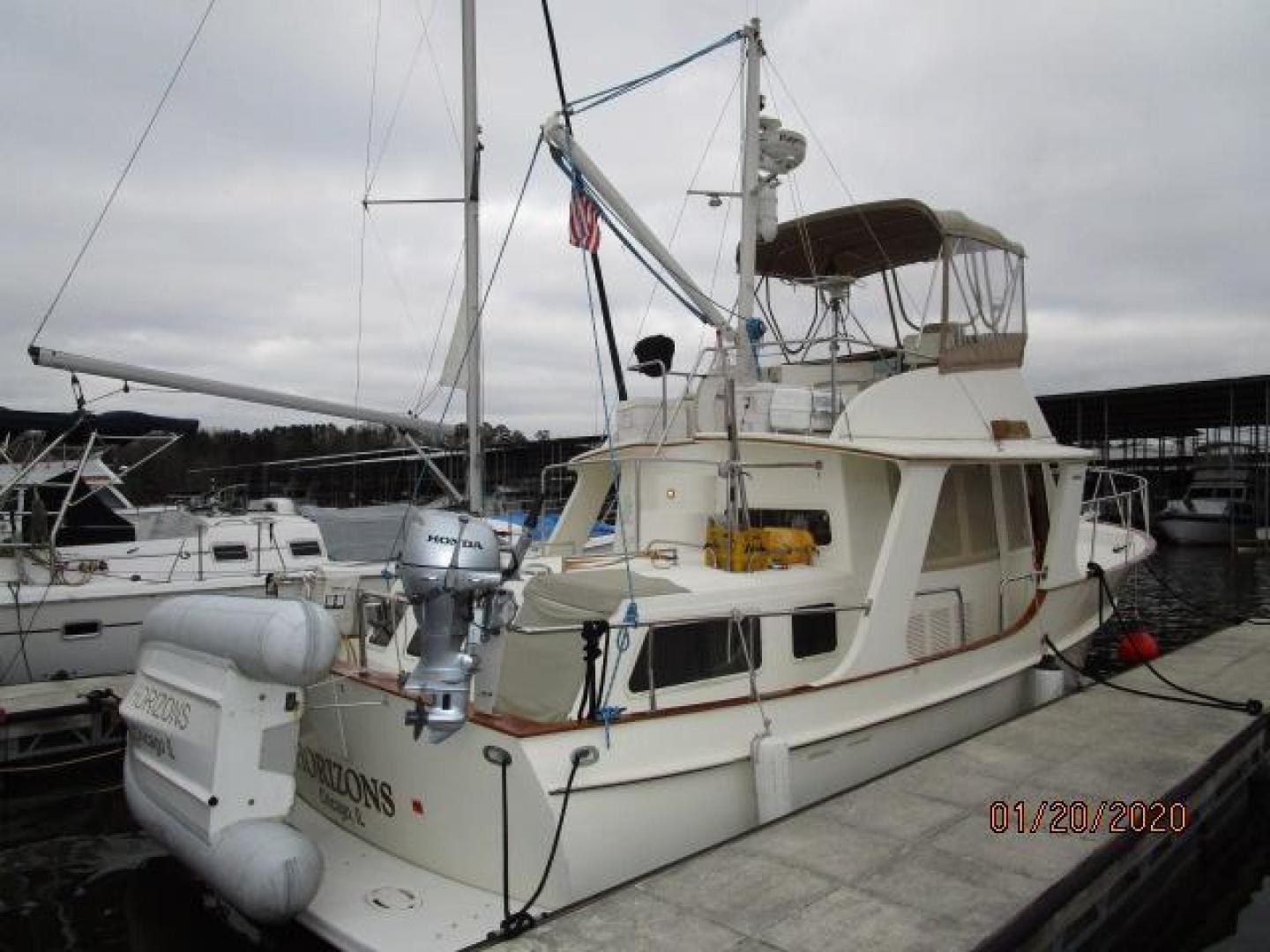 38' Pacific Seacraft "38" Fast Trawler for Sale | Trawlers | Horizons ...