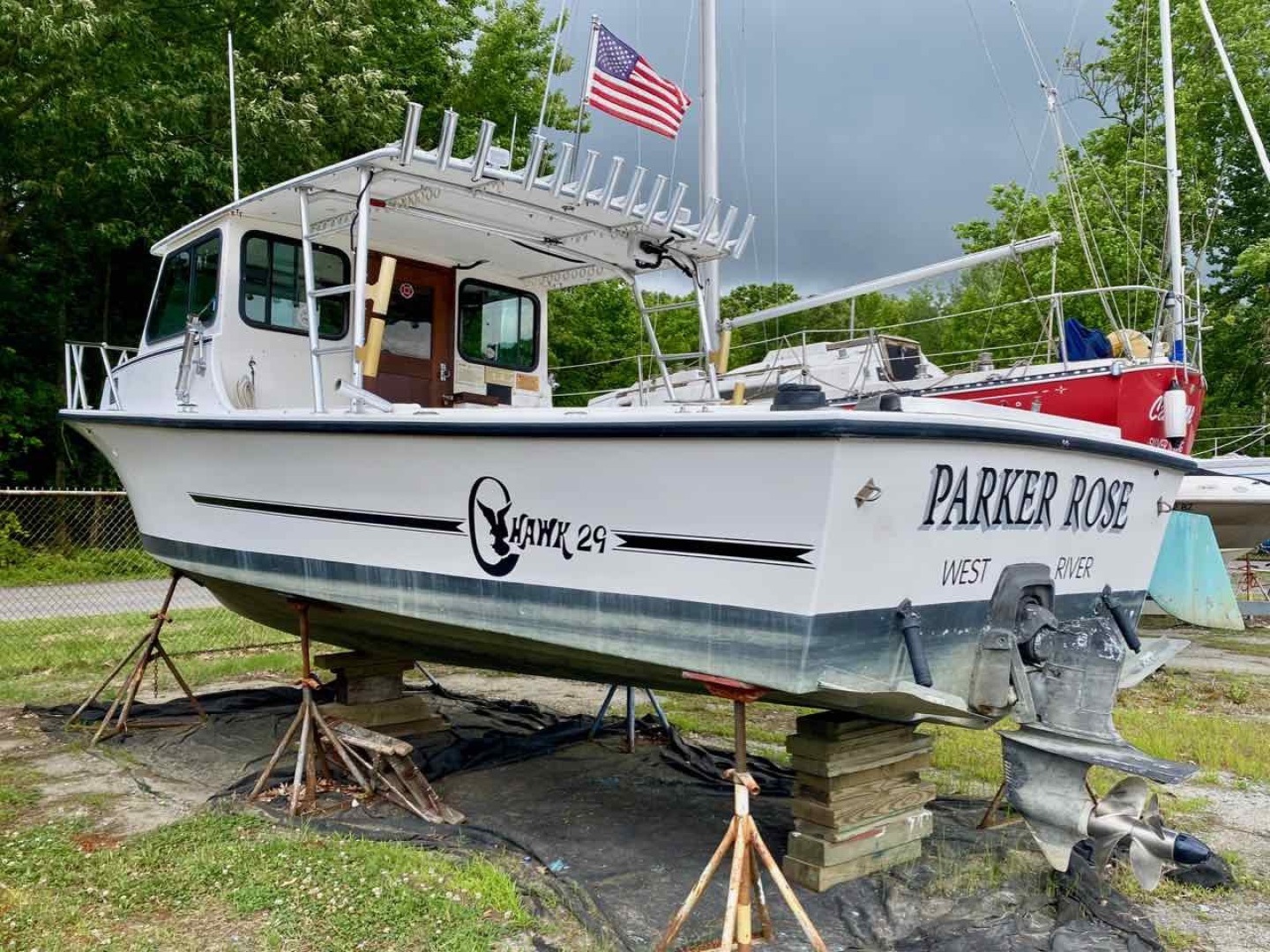 29' C-Hawk 29 Sport Cabin for Sale | Sport Fishing | Parker Rose ...