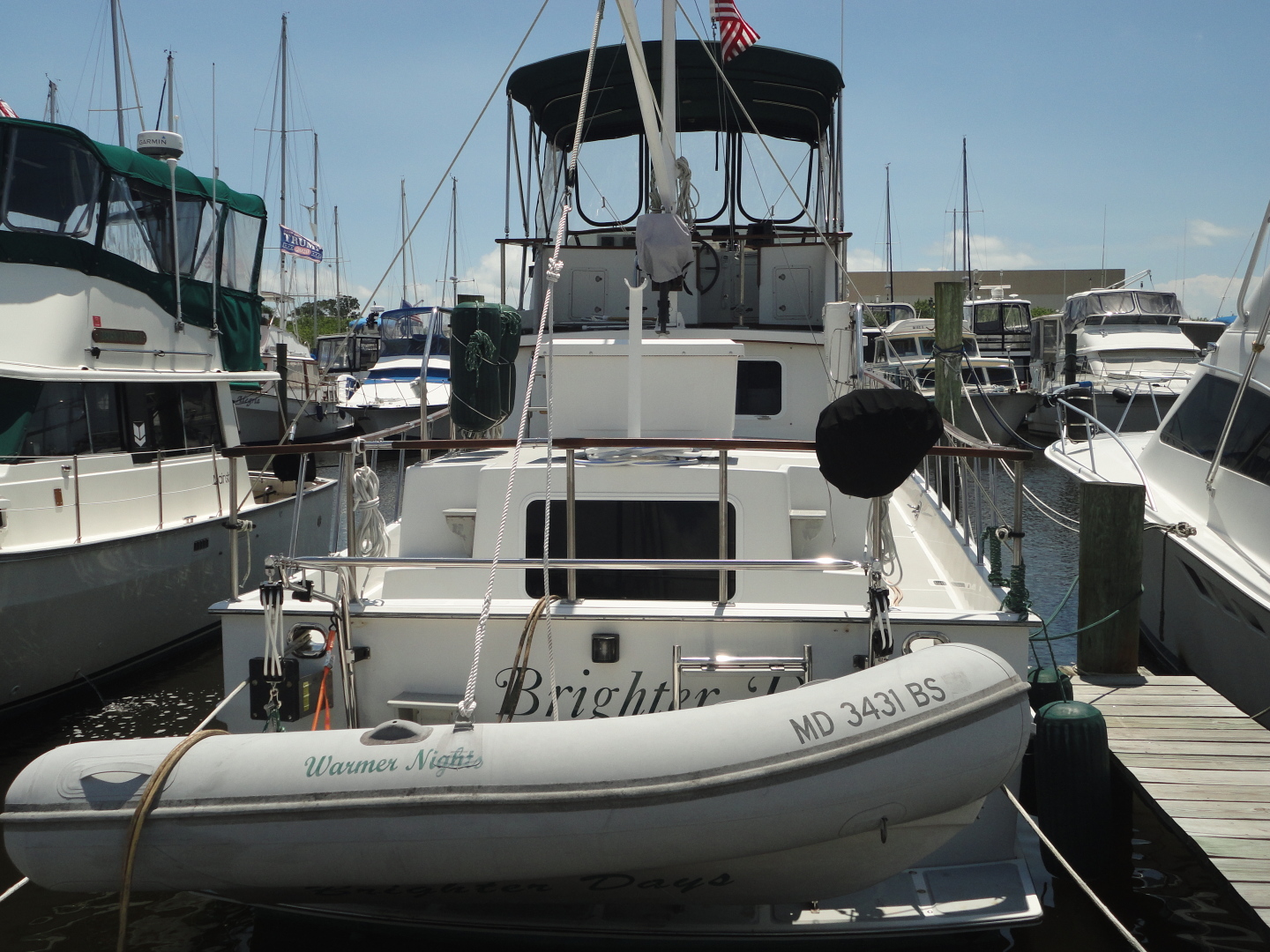 36' Monk Trawler for Sale | Trawlers | Brighter Days 2773629 | Curtis ...