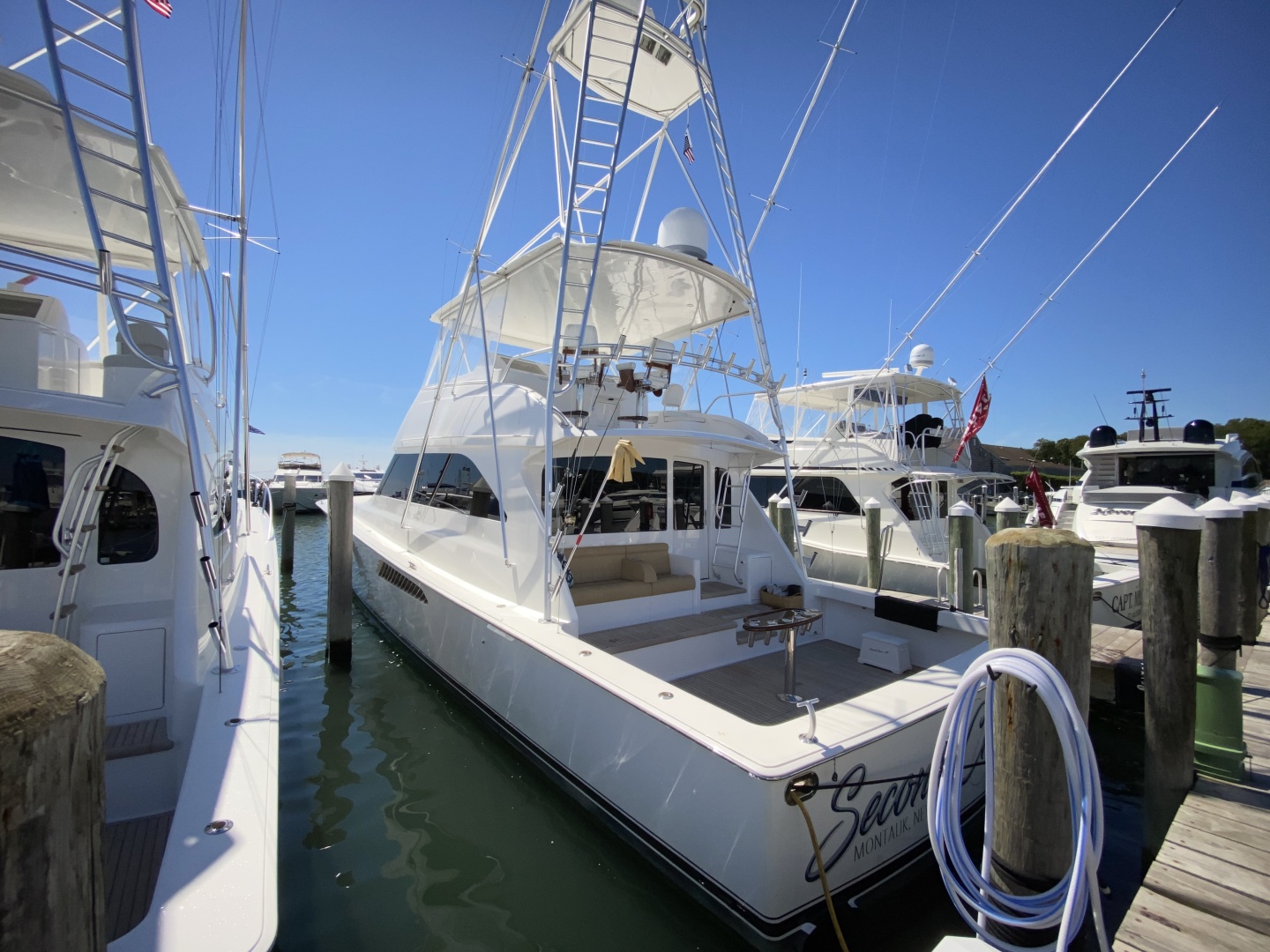 2001 Viking 61 Convertible Yacht For Sale | Second Chance | SI Yachts