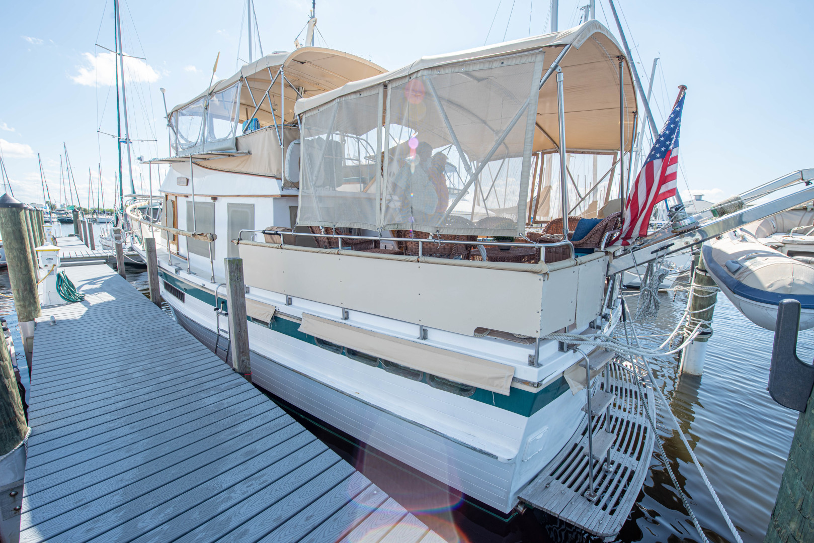 43' DeFever 43 for Sale | Trawlers | Loon 2775161 | Curtis Stokes Yacht ...