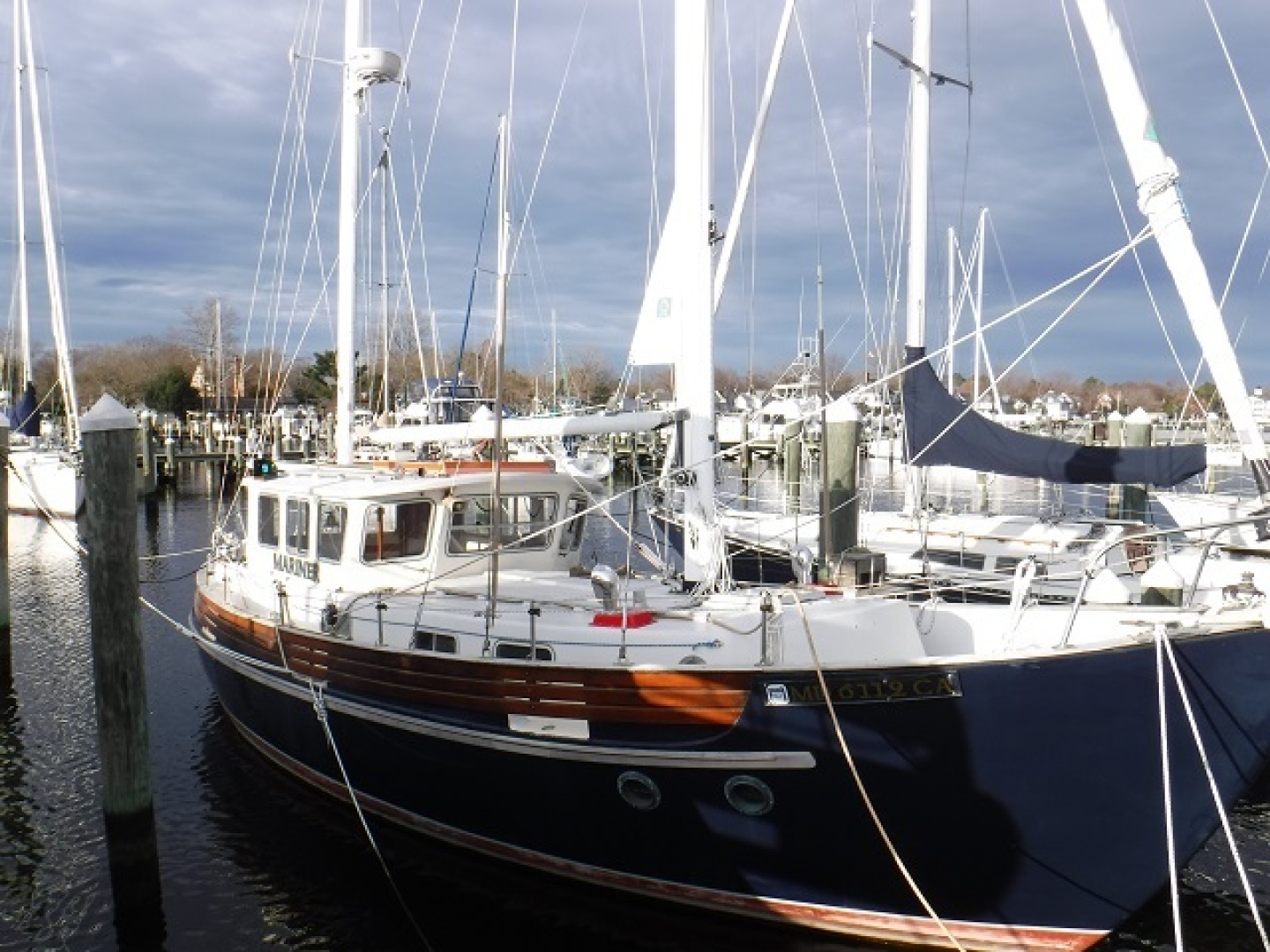 37' Fisher Ketch Motorsailer for Sale | Ketch | Mariner 2776971 ...