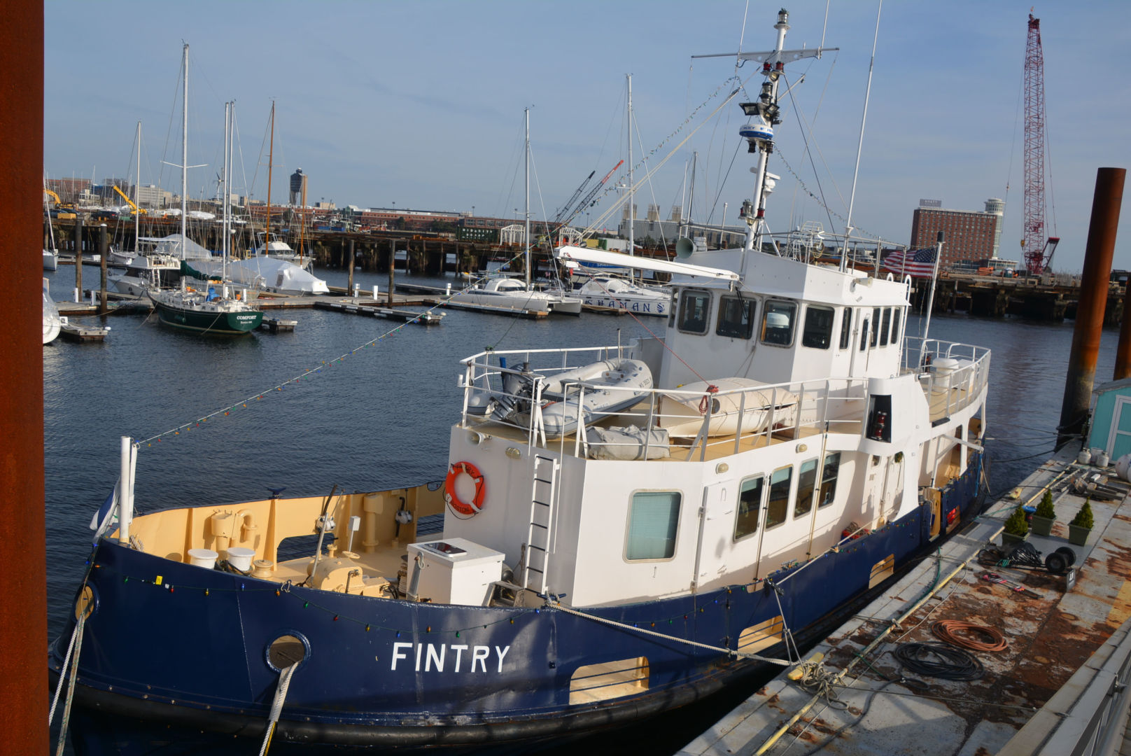 79' Custom Converted Royal Navy Fleet Tender for Sale | Trawlers ...