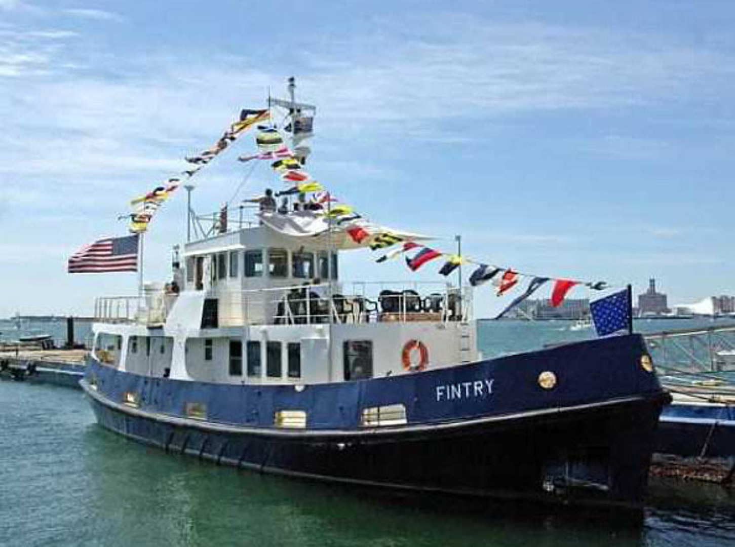1972 Custom Converted Royal Navy Fleet Tender Fintry for sale