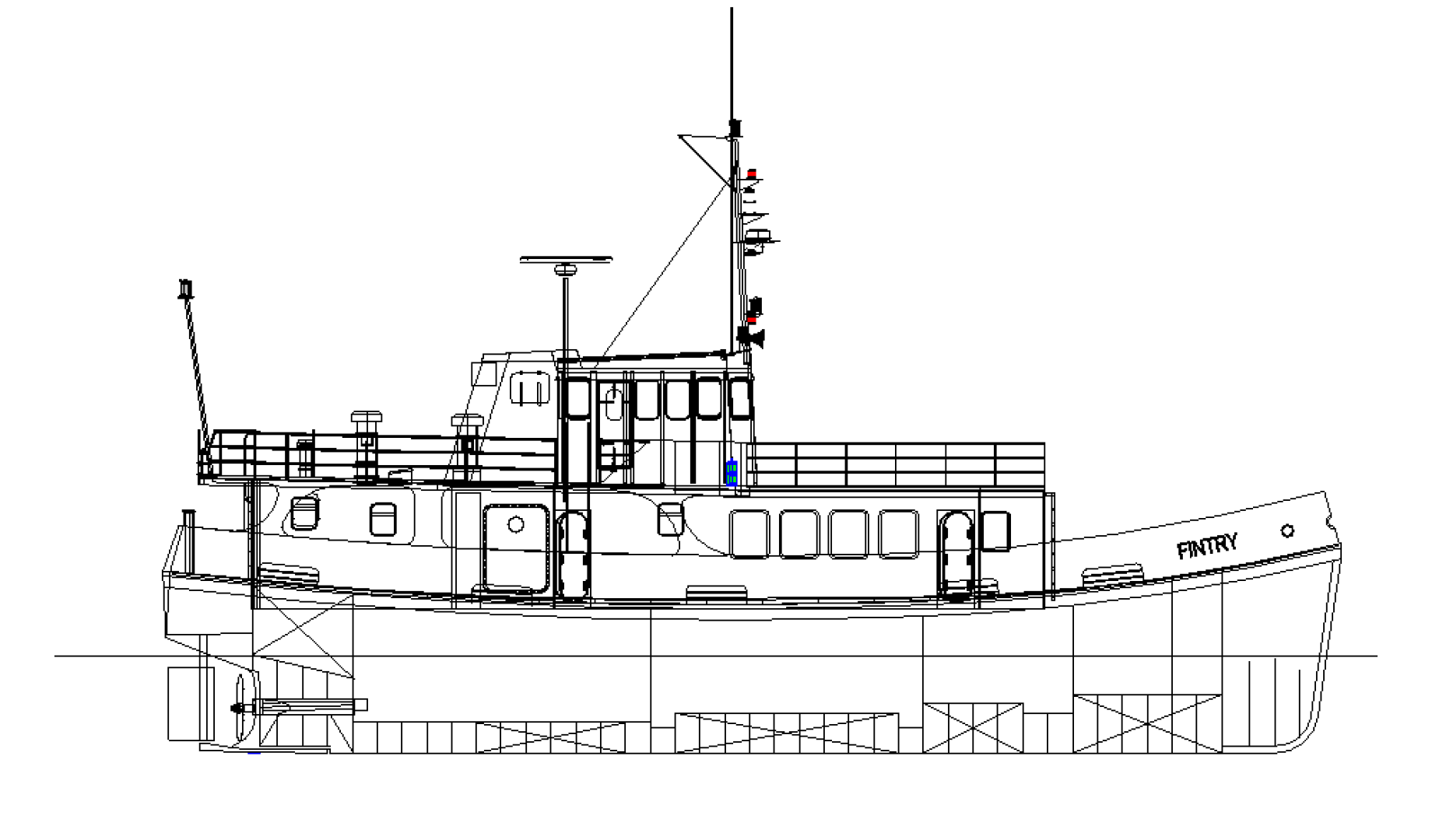 1972 Custom Converted Royal Navy Fleet Tender Fintry for sale