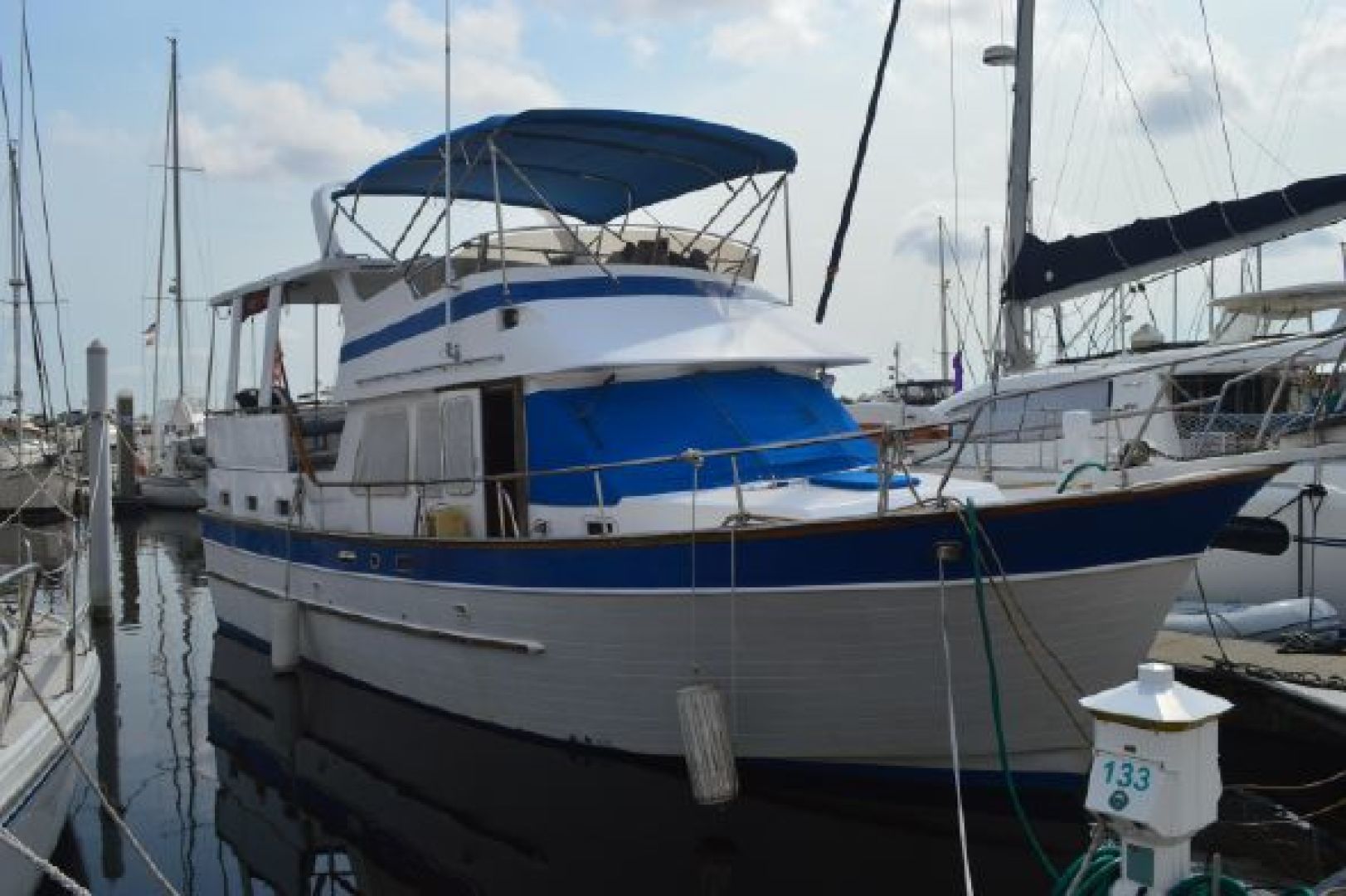 40' Marine Trader for Sale | Trawlers | 2778930 | Curtis Stokes Yacht ...