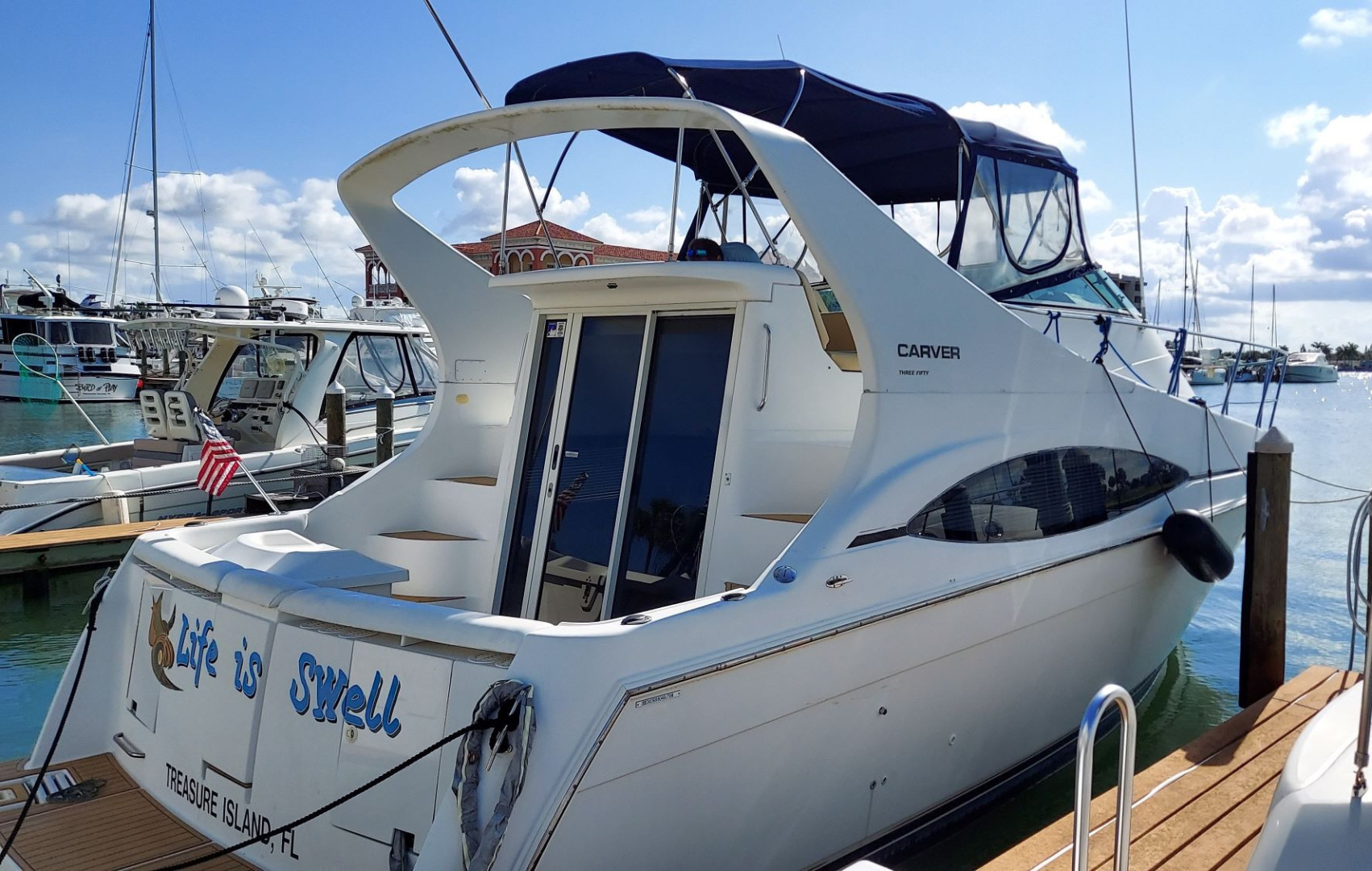 35' Carver 350 Mariner for Sale | Motor Yachts | Life Is Swell 2780830 ...