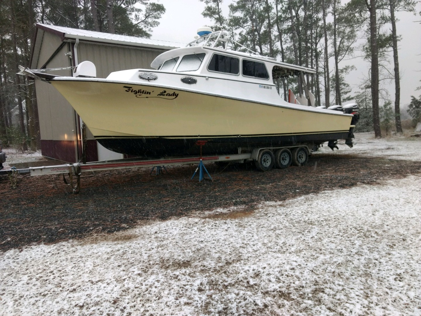 35' Markley Kinnamon build Chesapeake Deadrise for Sale | Saltwater ...