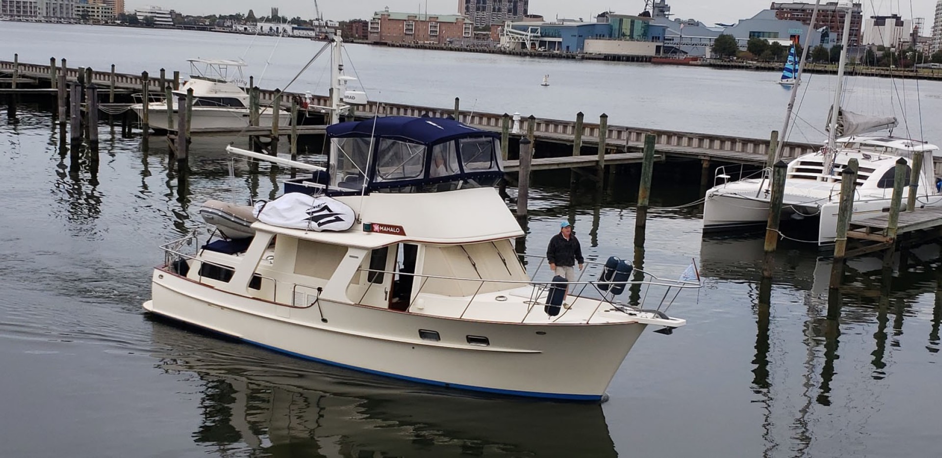 38' Pacific Seacraft 38T Fast Trawler for Sale | Trawlers | MAHALO ...