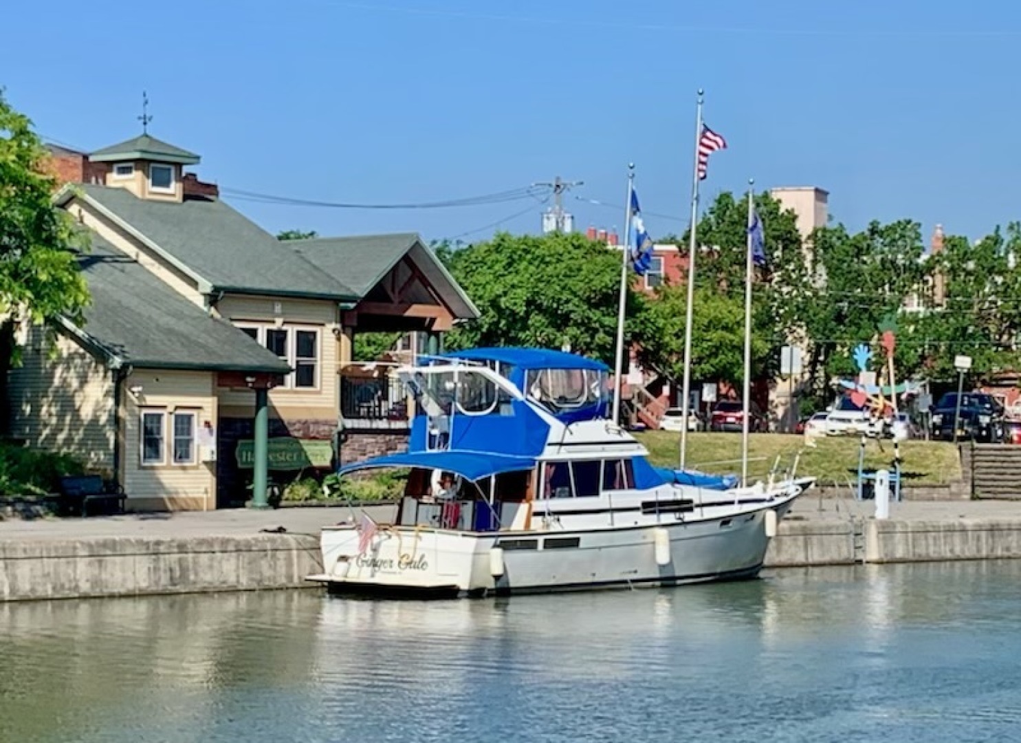 38' Bayliner 3818 for Sale | Motor Yachts | Ginger Gale 2786011 ...