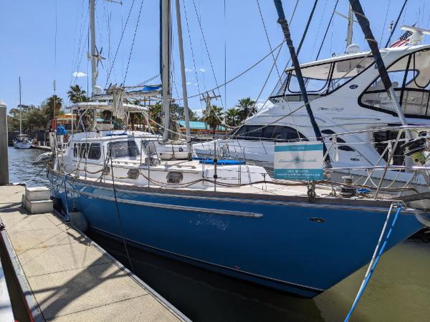 47' Gulfstar Sailmaster for Sale | Motorsailers | Phantasea 2788317 ...
