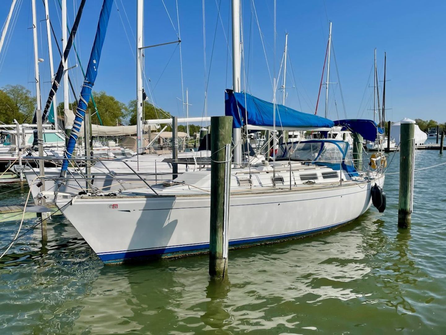 33' CAL 33 for Sale | Sloop | Raven 2788568 | Curtis Stokes Yacht Brokerage