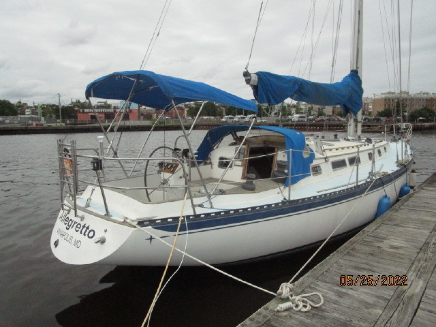 45' Whitby Yachts 45 for Sale | Sloop | Allegretto 2789323 | Curtis ...
