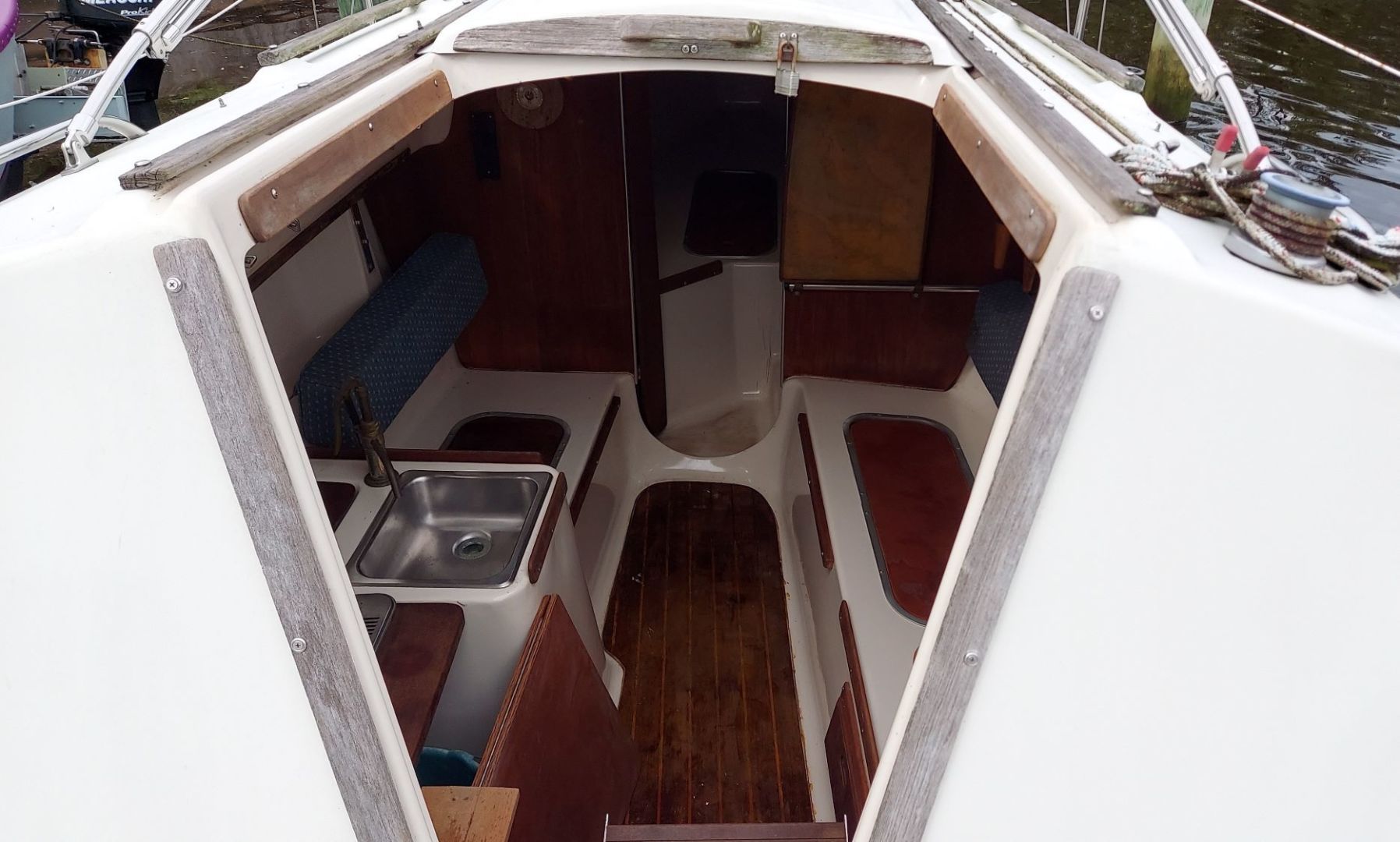 25' Seaward for Sale | Sloop | Oglethorpe 2789611 | Curtis Stokes Yacht ...