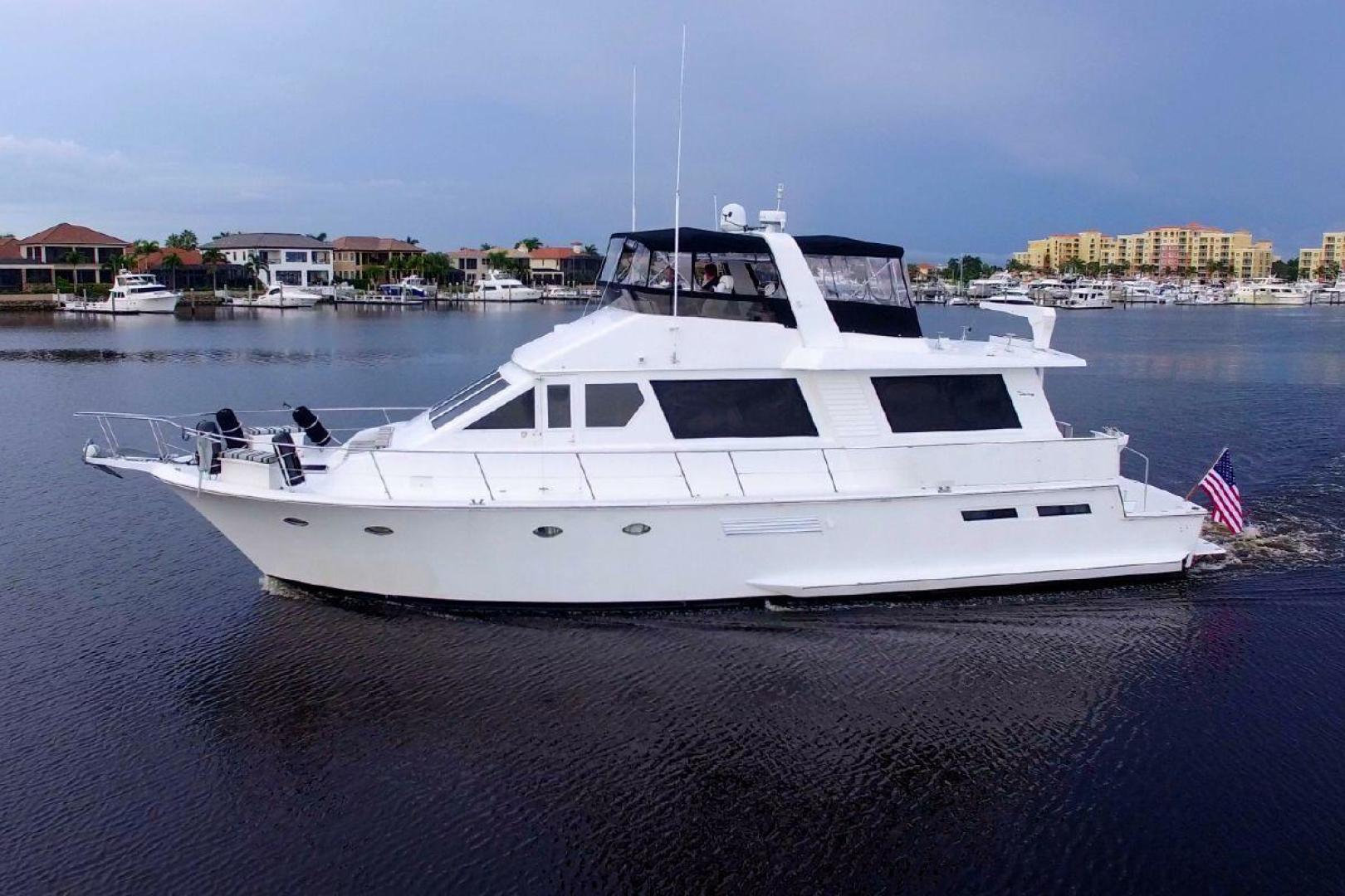 1988 Viking 63 Cockpit Motor Yacht Cleodora