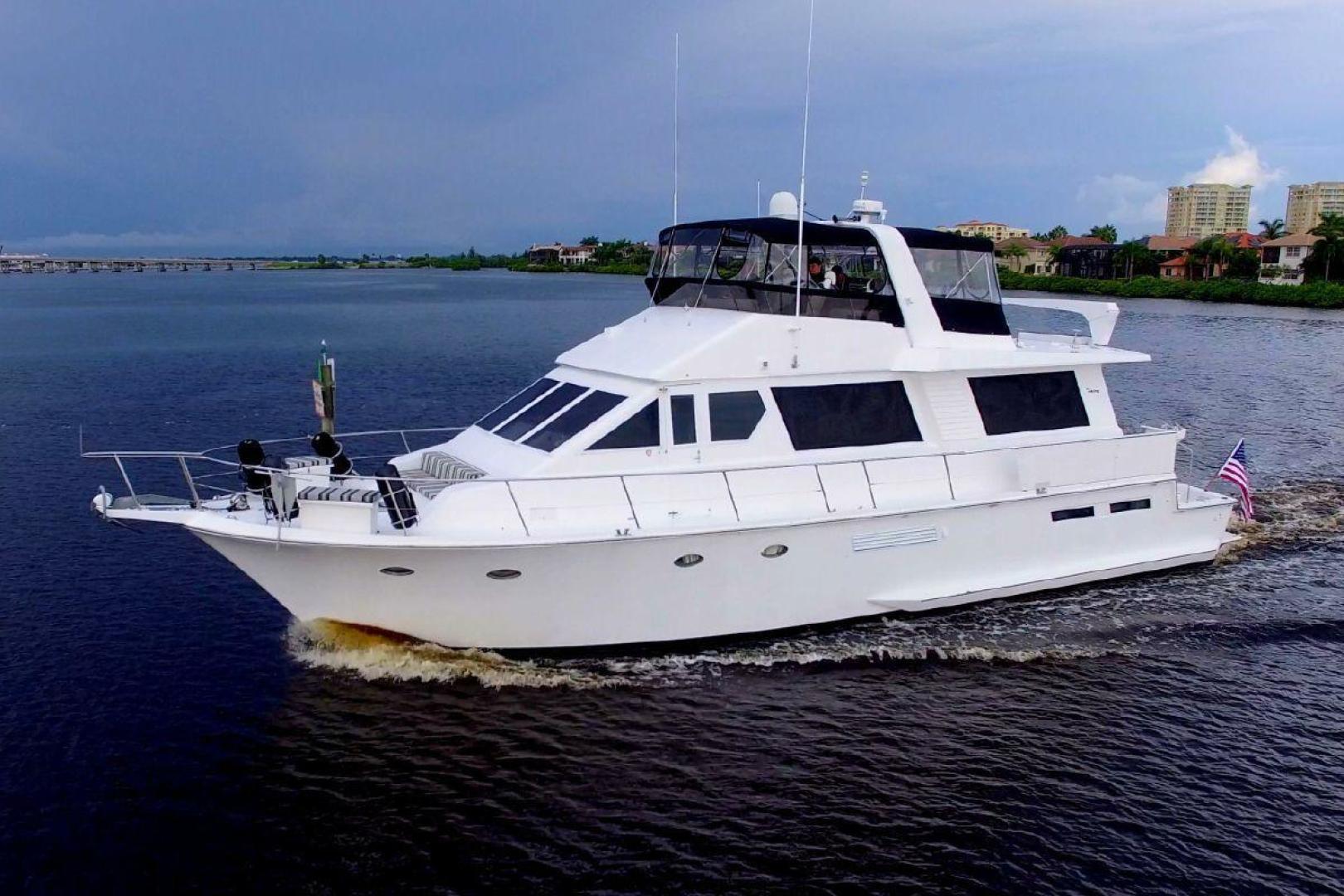 1988 Viking 63 Cockpit Motor Yacht Cleodora