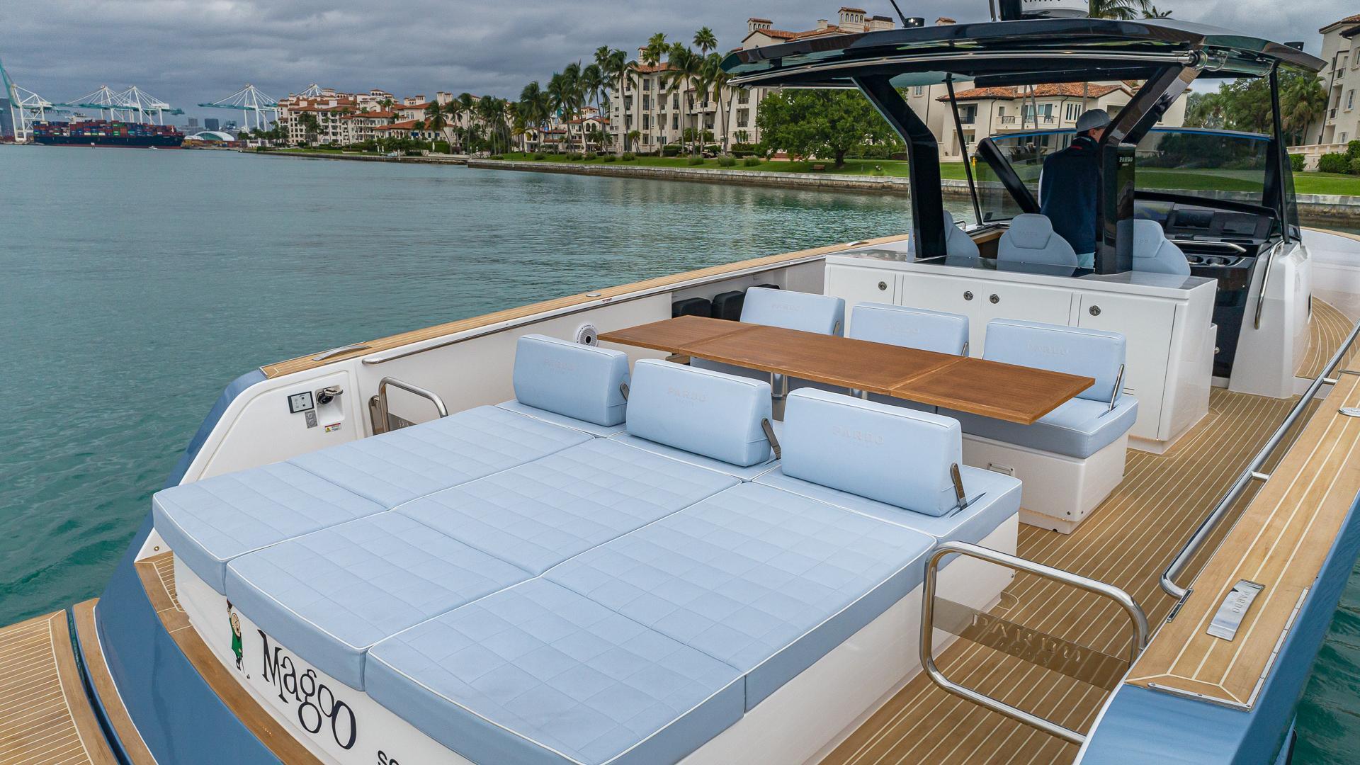 2023 Pardo Yachts 43 Walkaround Yacht For Sale | Magoo | SI Yachts