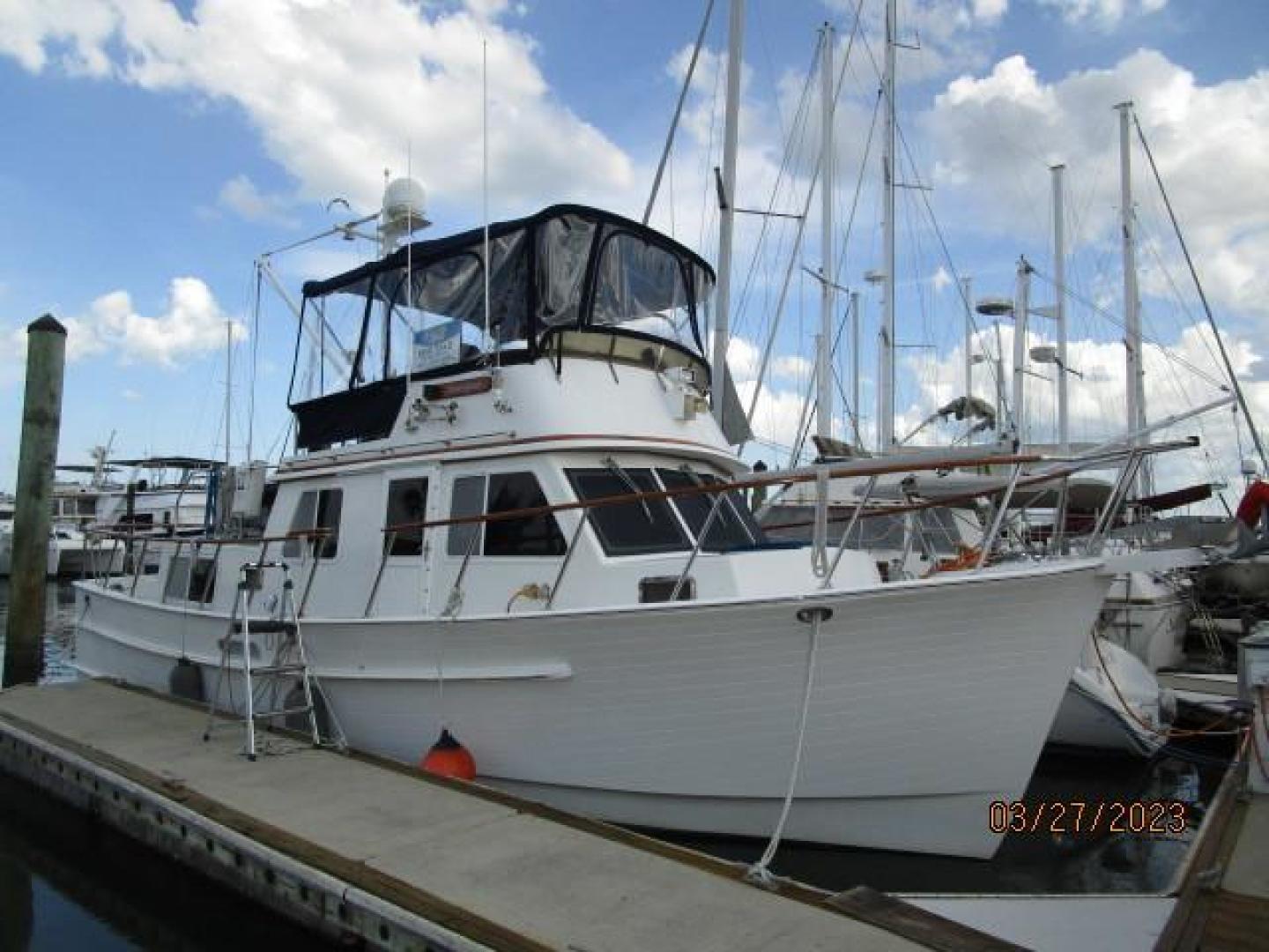 36' Monk 36 Double Cabin for Sale | Trawlers | Snow Goose 2797661 ...