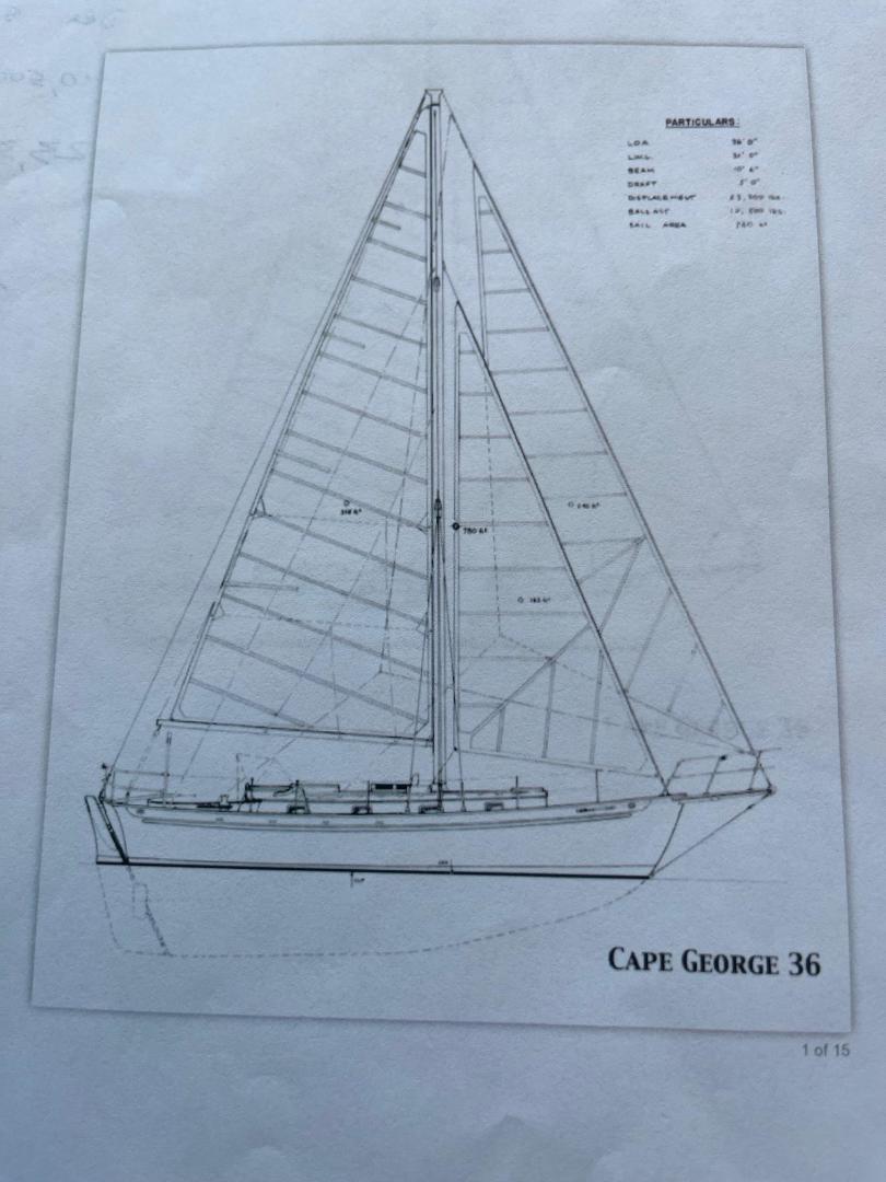 1981 Cape George 36' Yacht For Sale | MARIPOSA | Seattle Yachts