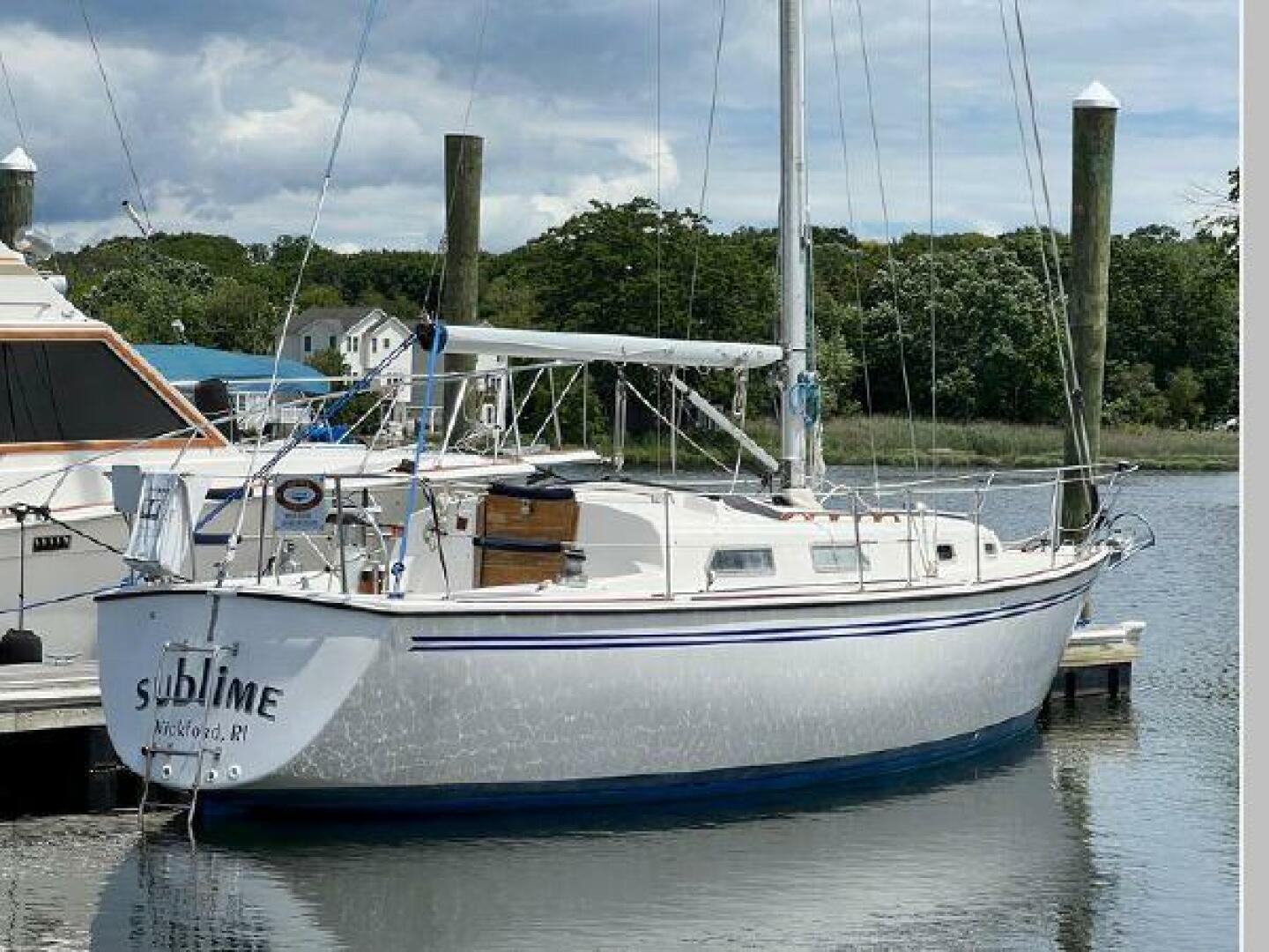 Sublime 1983 Pearson 34 for sale in Warwick, Rhode Island by Brewer Yacht Sales