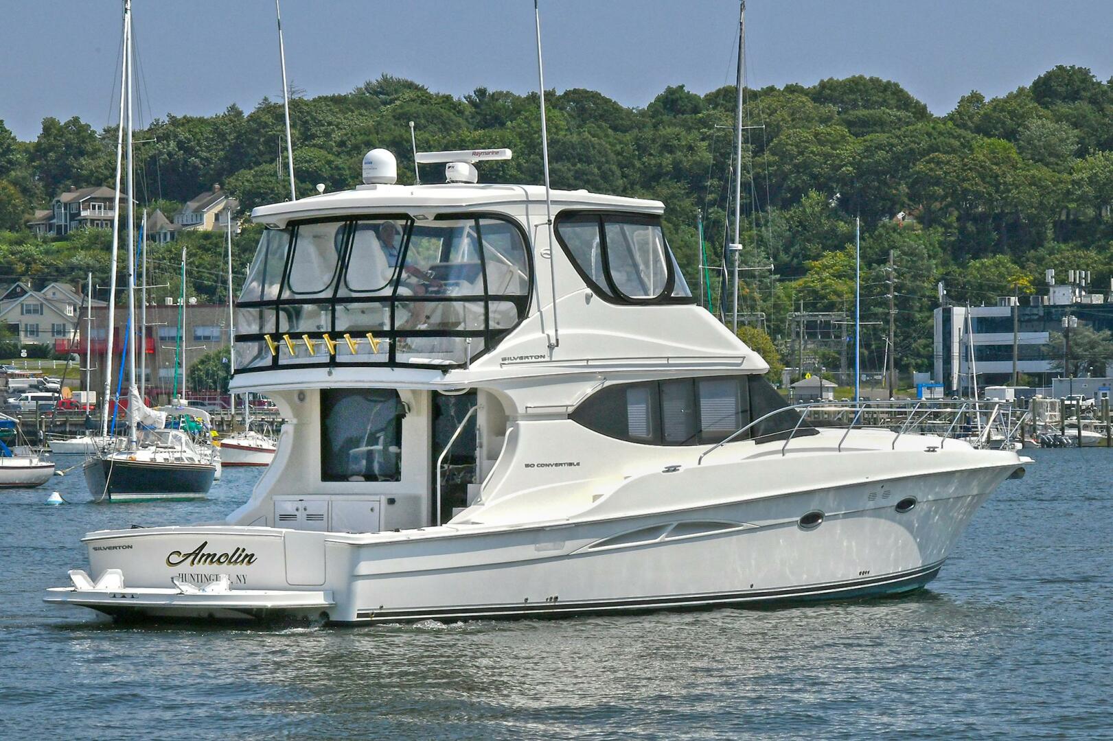 2007 Silverton 50 Convertible Yacht For Sale | Amolin | SI Yachts
