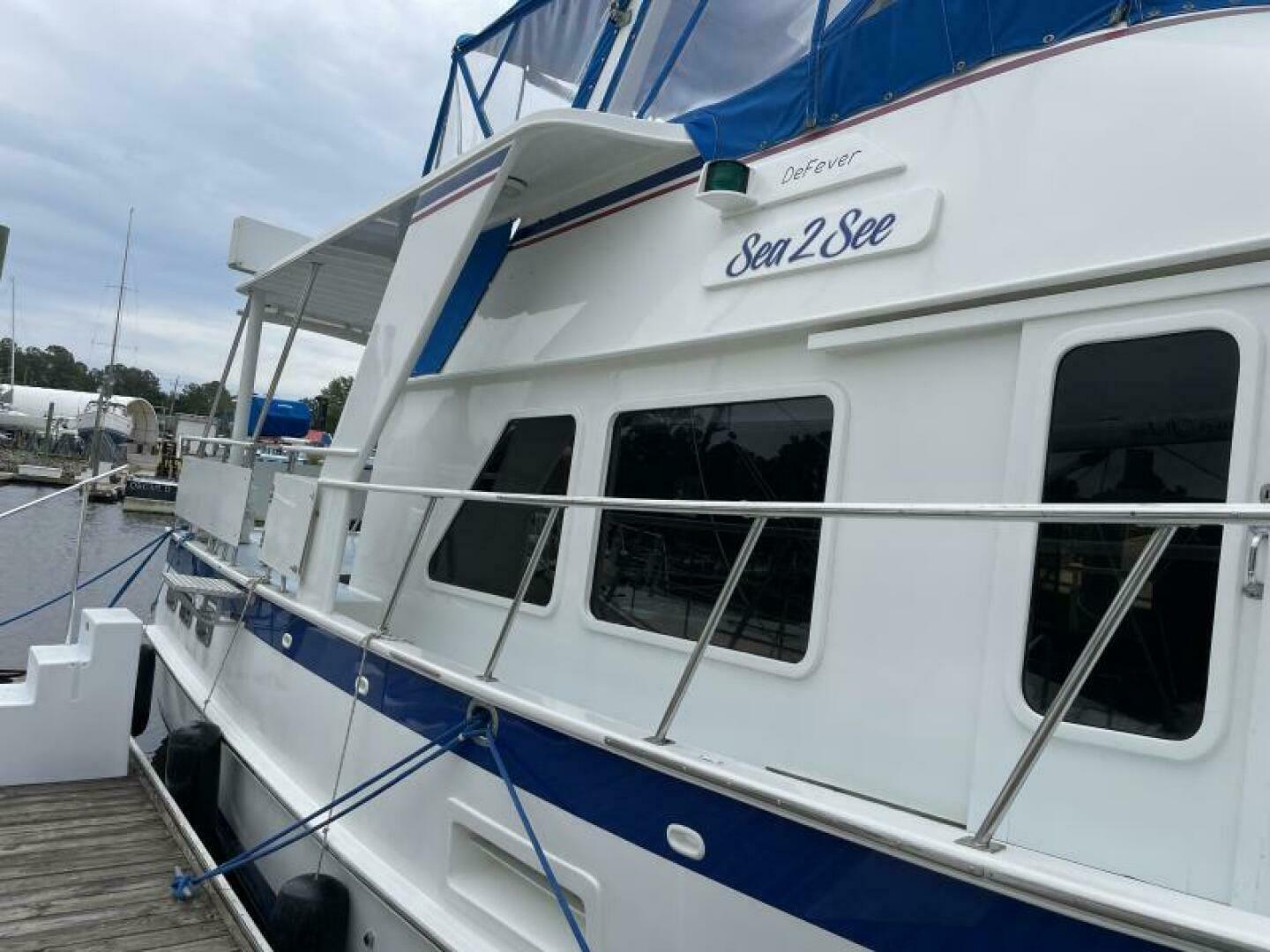 44' DeFever Sundeck for Sale | Trawlers | Sea La Vie 2803768 | Curtis ...