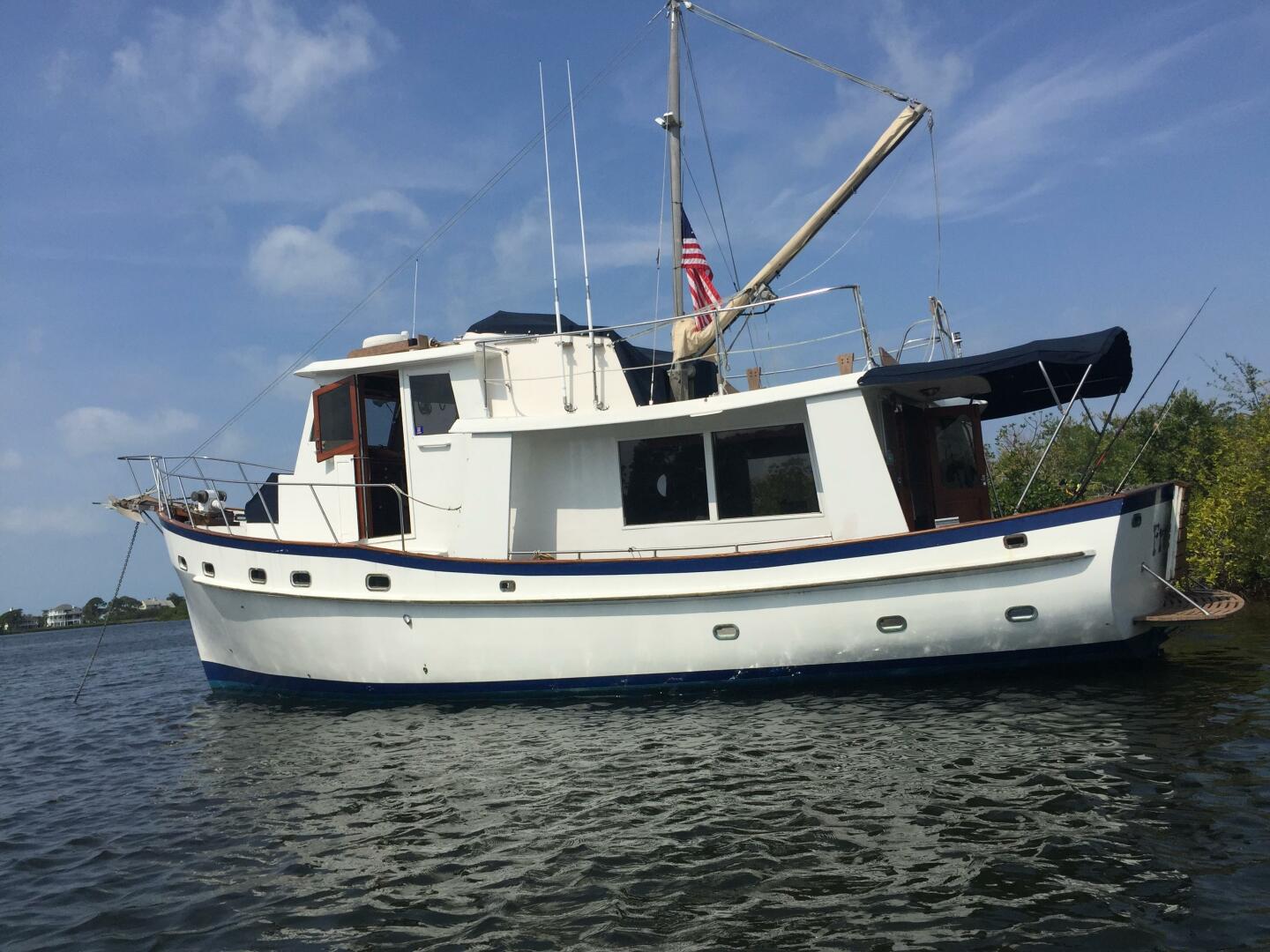 42' Kadey-Krogen 42 Pilothouse Trawler for Sale | Trawlers | Bottom ...