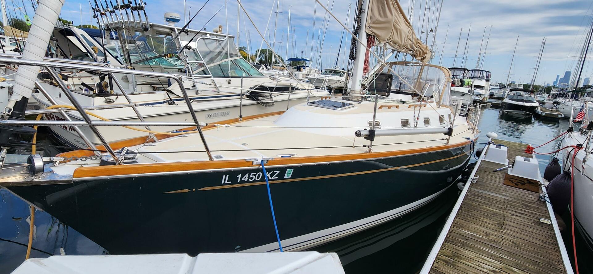 35' Tartan for Sale | Cruisers | Por Fin | Curtis Stokes Yacht Brokerage