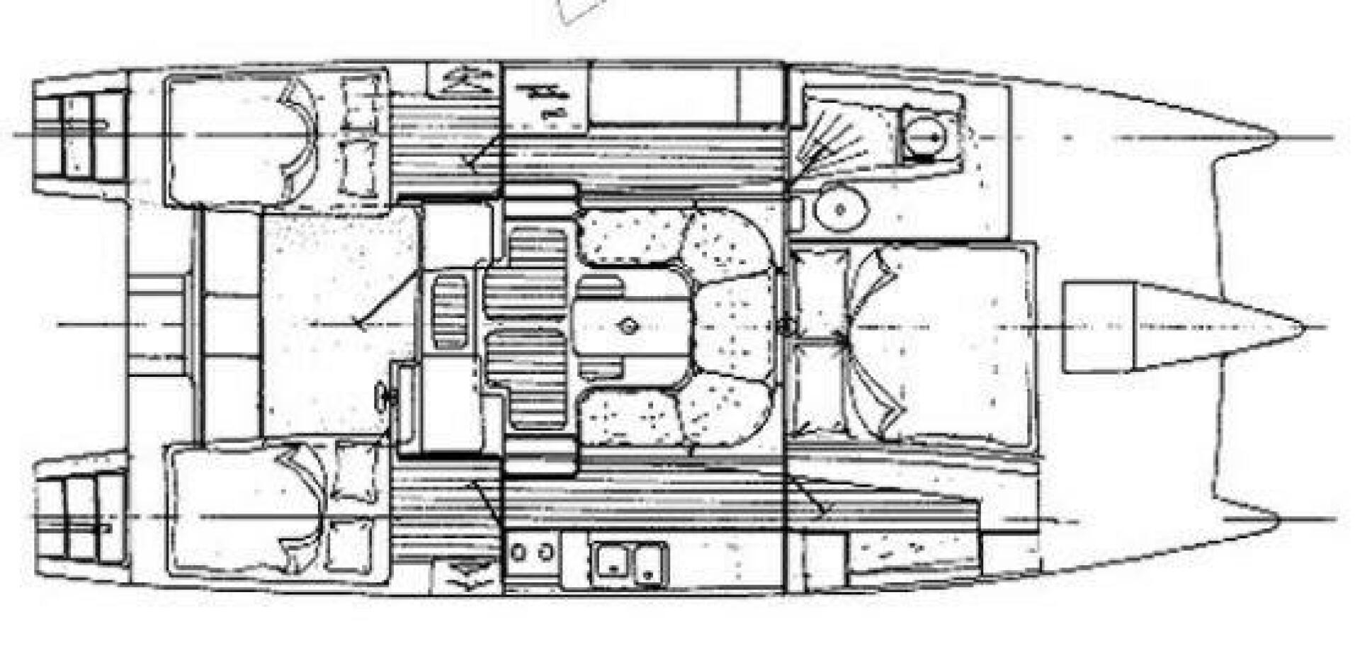 Latitude Adjustment 2006 Performance Cruising Gemini 105MC for sale in ...
